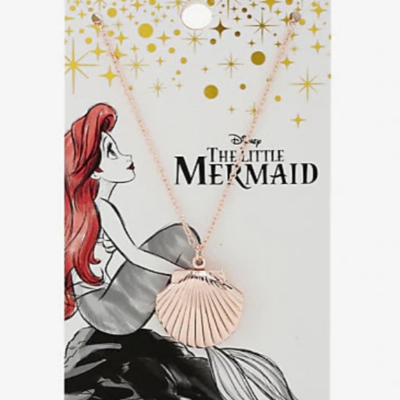 Disney | Jewelry | Disneys Little Mermaid Sea Shell Locket | Poshmark